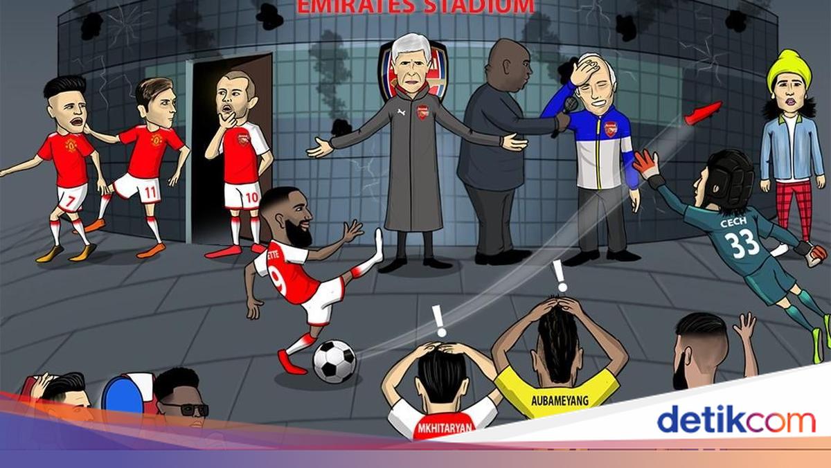 Arsenal Dihajar Meme-meme Lucu Usai Ditekuk Swansea