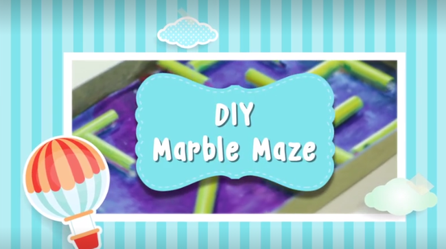 Kreasi DIY di Rumah: Marble Maze