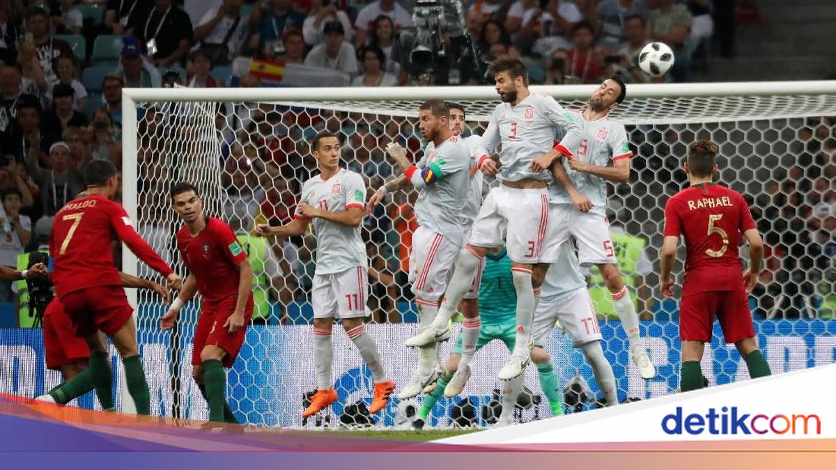 Data dan Fakta Pertandingan Portugal vs Spanyol