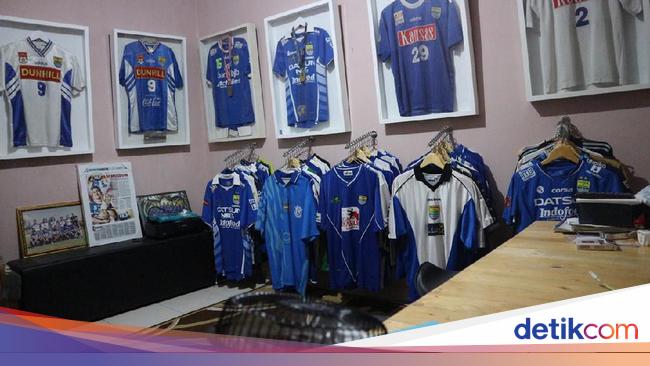 Koleksi Jersey Sudah, Dia Berharap Persib Bangun Museum