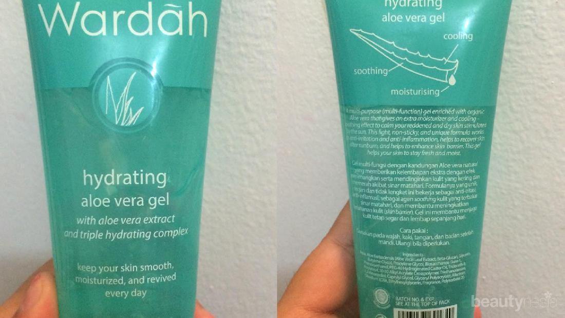 Ulasan Produk Skincare Wardah Hydrating Aloe Vera Gel Harian Joglo Semar