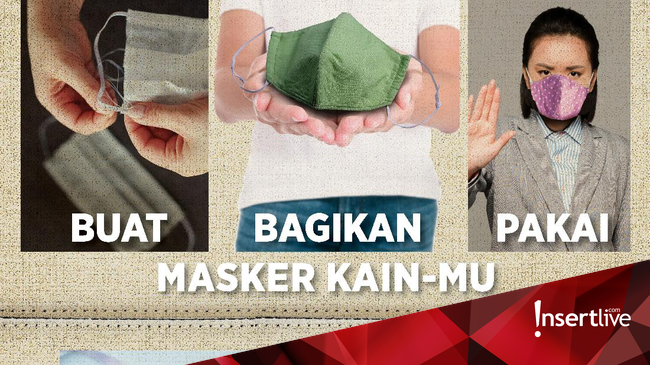 Bantu Tenaga Medis Cegah COVID-19 dengan Pakai Masker Kain