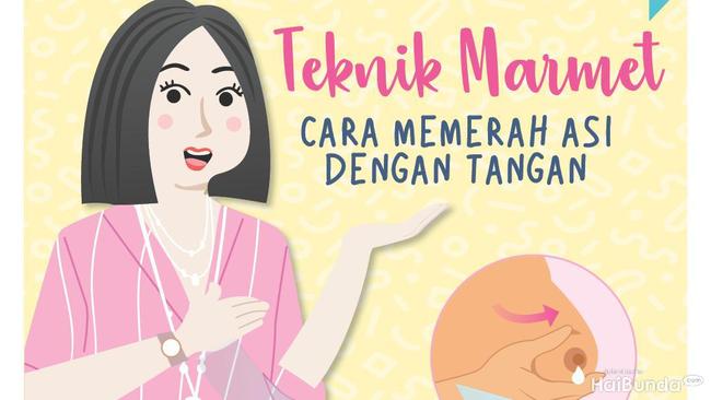 Teknik Marmet, Cara Memerah ASI dengan Tangan