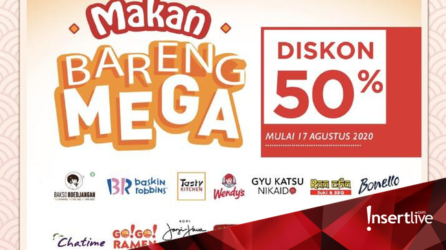Diskon Makan Gila-gilaan dari Bank Mega, Ini Daftar Restorannya