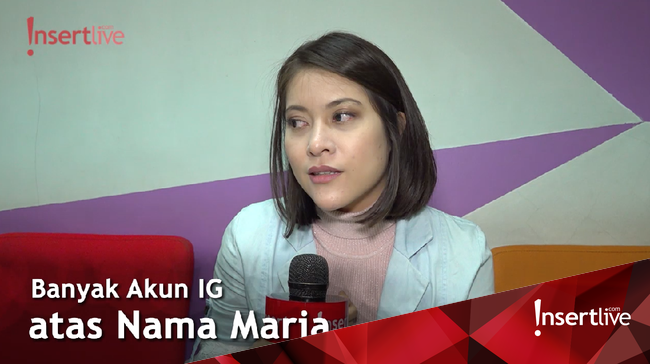 Bikin Akun IG, Maria Eleanor Kaget Banyak Akun Palsu Dirinya