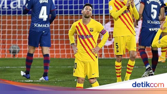Huesca Vs Barcelona: Sepakan Jelek Lionel Messi