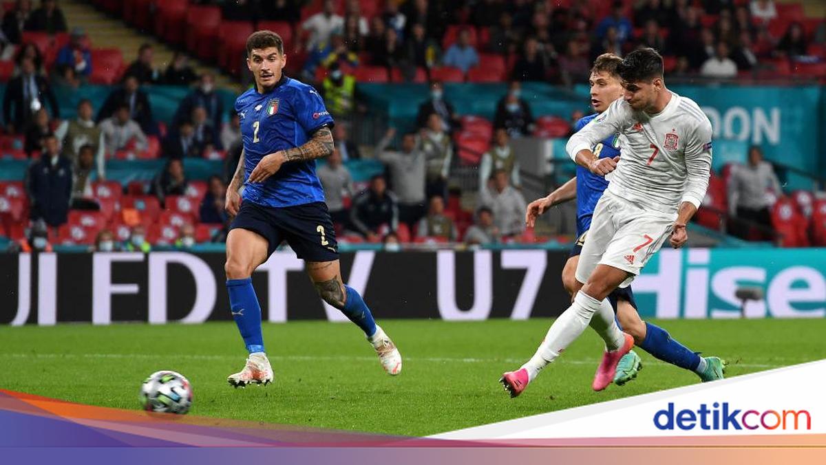 Prediksi Spanyol Vs Italia: Peluang La Furia Roja Menang 45,8 Persen