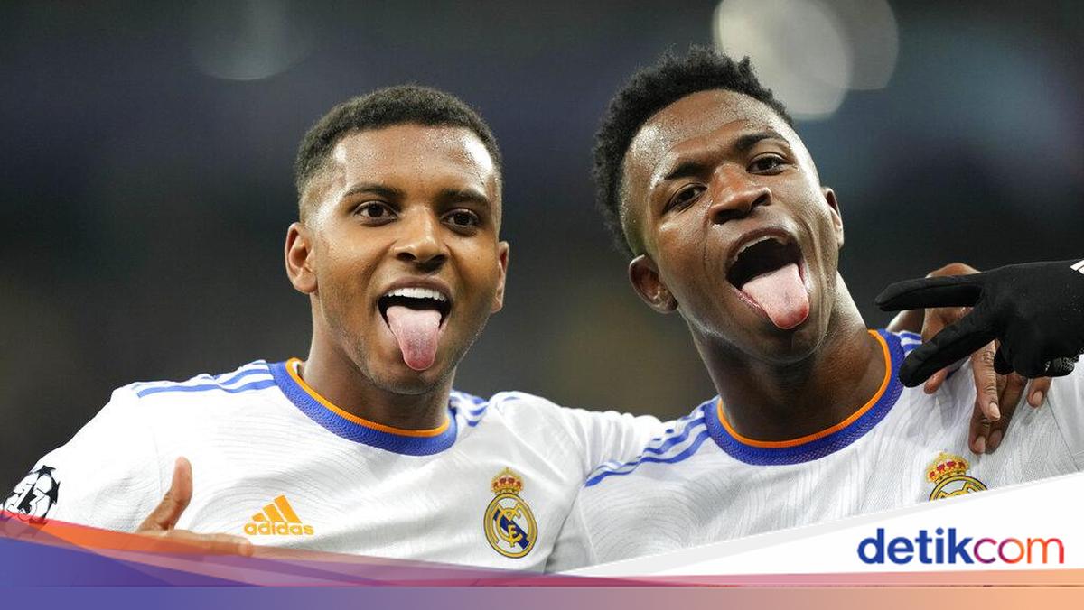 Vincius dan Rodrygo Pakai Nomor Baru di Real Madrid: 7 dan 11