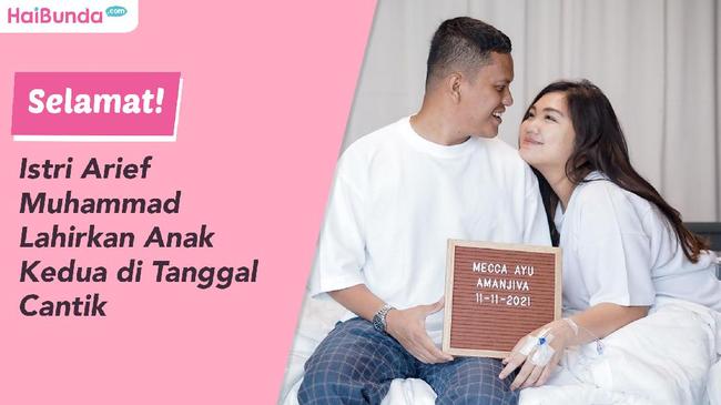 Selamat! Istri Arief Muhammad Lahirkan Anak Kedua di Tanggal Cantik