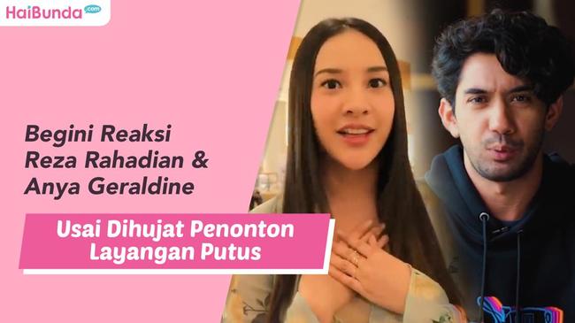 Begini Reaksi Reza Rahadian & Anya Geraldine Usai Dihujat Penonton Layangan Putus
