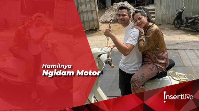 Raffi Ahmad Beri Hadiah Nagita Slavina Motor Vespa Dior Seharga Rp1,5 M