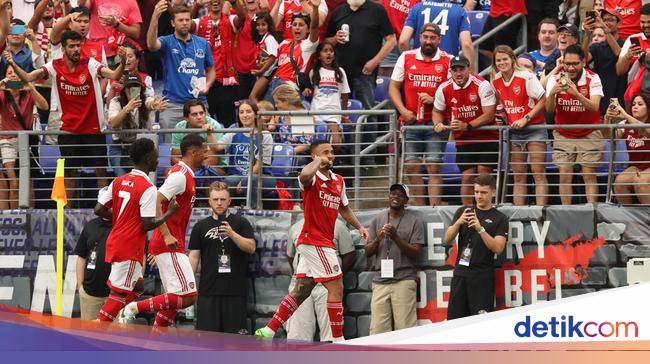 Arsenal Vs Everton Gabriel Jesus Cetak Gol The Gunners Menang 2 0