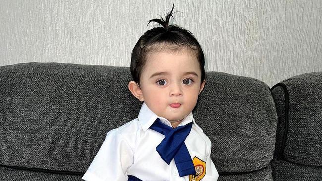 7 Potret Baby Guzel Anak Ali Syakieb dan Margin, Cantik Disebut Mirip Barbie - Foto 1