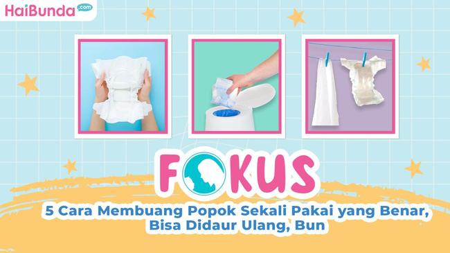 5 Cara Membuang Popok Sekali Pakai yang Benar, Bisa Didaur Ulang, Bun