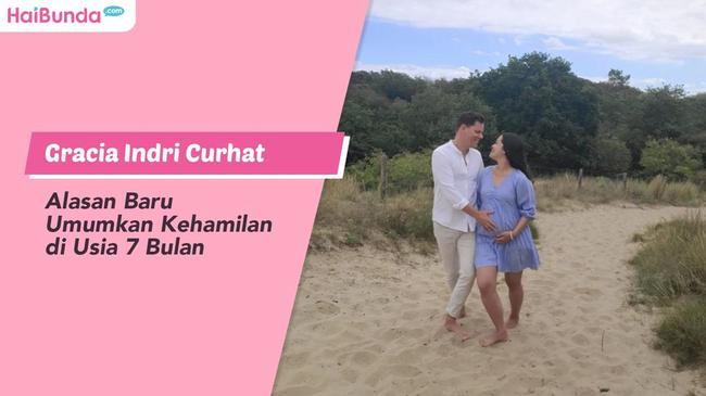Gracia Indri Curhat Alasan Baru Umumkan Kehamilan di Usia 7 Bulan