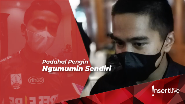 Kecewa Rencana Nikah Dibocorkan Gibran, Kaesang: Yang Penting Doanya