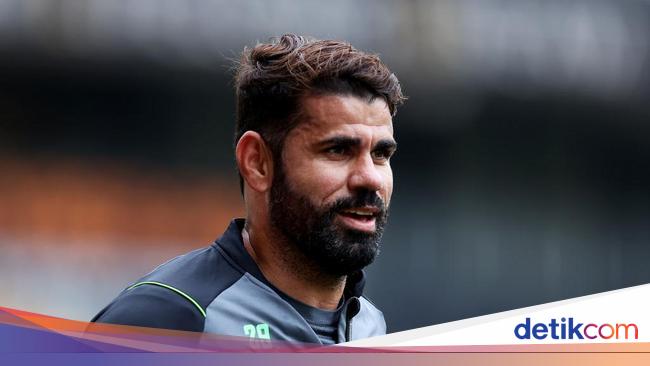 Muka Garang Diego Costa