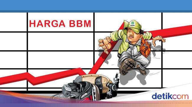 Sengsara Driver Ojol Digilas Kenaikan Harga BBM
