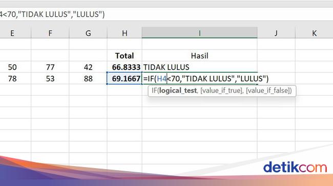 30 Rumus Excel Lengkap Beserta Contoh Perhitungannya