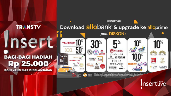 Tonton Insert Siang dan Menangkan Hadiah Ratusan Ribu Rupiah! Gini ...