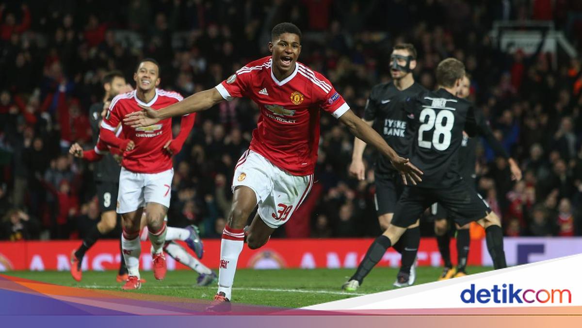 Potret Marcus Rashford, Sejak Debut hingga Raih 100 Gol di MU