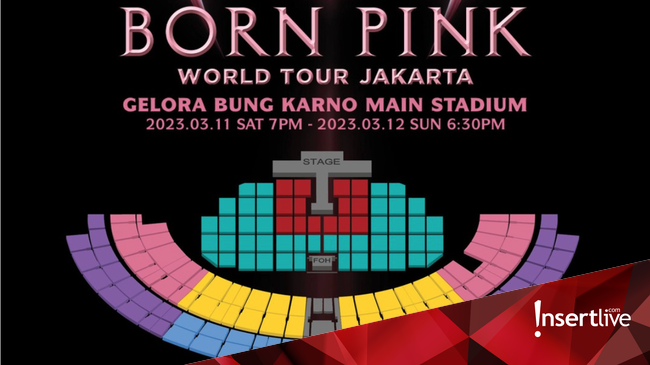 Harga dan Seating Plan Tiket Konser BLACKPINK di Jakarta