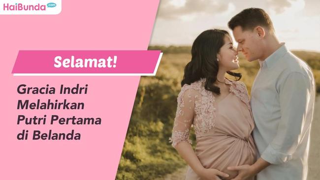 Selamat! Gracia Indri Melahirkan Putri Pertama di Belanda