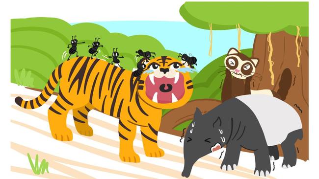 Cerita Fabel: Semut Kecil Jagoan - Foto 1