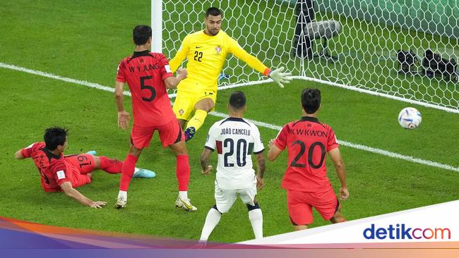 Korea Selatan Vs Portugal Imbang 1-1 di Babak I