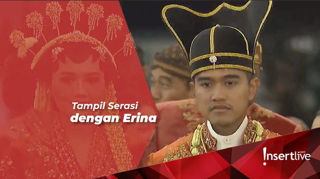 Kaesang Pangarep Pakai Sikepan & Kuluk Khas Raja Mataram di Resepsi Malam