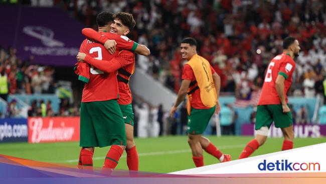 Sejarah! Maroko Tim Afrika Pertama Tembus Semifinal Piala Dunia
