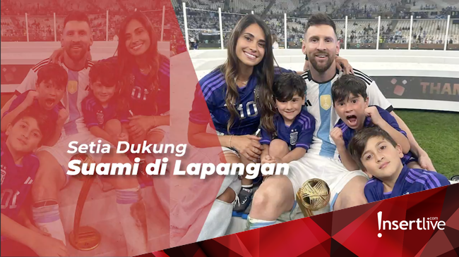 Antonella Roccuzzo Istri Messi Disorot saat Rayakan Kemenangan Argentina