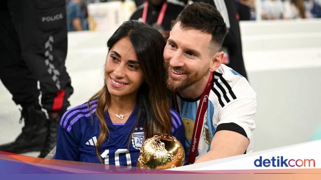 'Ritual' Antonela Roccuzzo untuk Lionel Messi