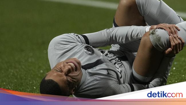 Kylian Mbappe Cedera, Meringis Kesakitan di Lapangan