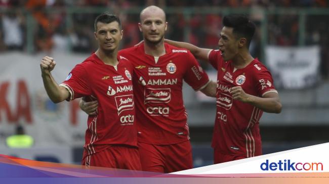 Terkam RANS Nusantara FC 3-1, Persija Kokoh di Puncak Klasemen