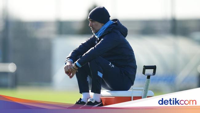 Wajah Sendu Guardiola di Tengah Nasib Abu-abu Manchester City