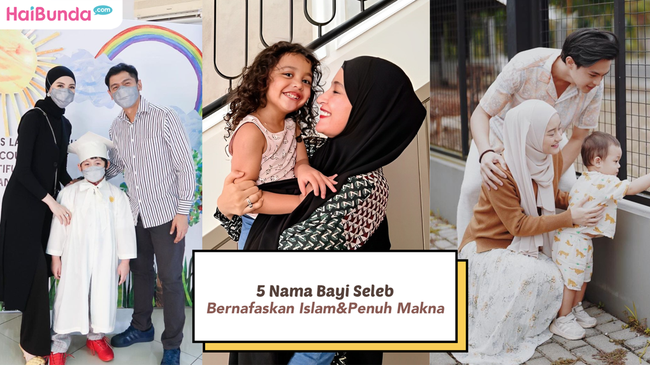 5 Nama Bayi Seleb yang Bernapaskan Islam, Indah dan Penuh Makna Bun