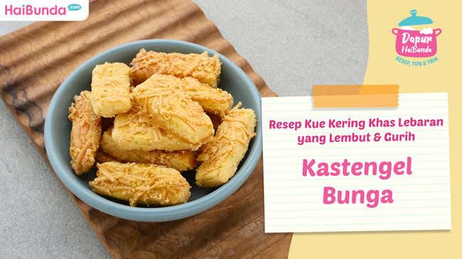 Resep Kastengel Bunga, Kue Kering Khas Lebaran yang Lembut & Gurih