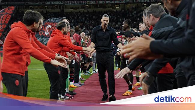 Tangisan Ibrahimovic di Hari Perpisahan dengan Sepakbola Tangisan Ibrahimovic di Hari Perpisahan dengan Sepakbola