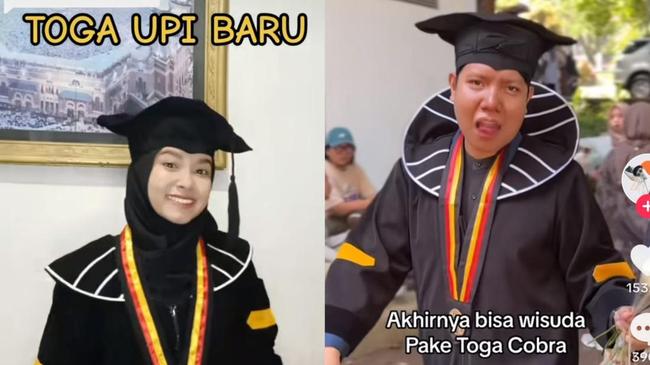 Model Toga Terbaru Wisuda UPI Jadi Sorotan, Viral di TikTok Disebut ...
