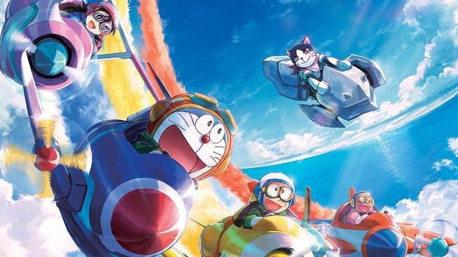 Sinopsis & Jadwal Tayang Doraemon The Movie: Nobita's Sky Utopia ...