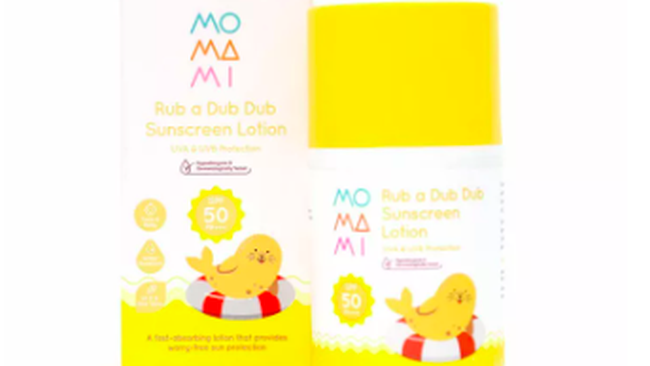 Review Momami Rub A Dub Dub Sunscreen Lotion, Lindungi Kulit Bayi dari ...