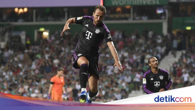 Aksi Harry Kane Bikin Gol dan Assist di Debut Bundesliga Aksi Harry Kane Bikin Gol dan Assist di Debut Bundesliga