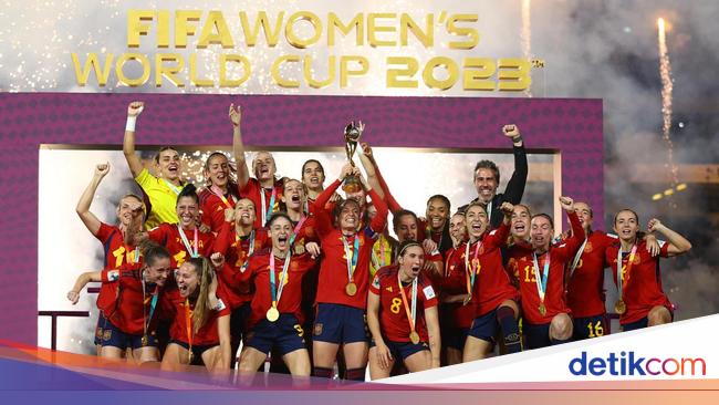 Selamat! Spanyol Juara Piala Dunia Wanita 2023
