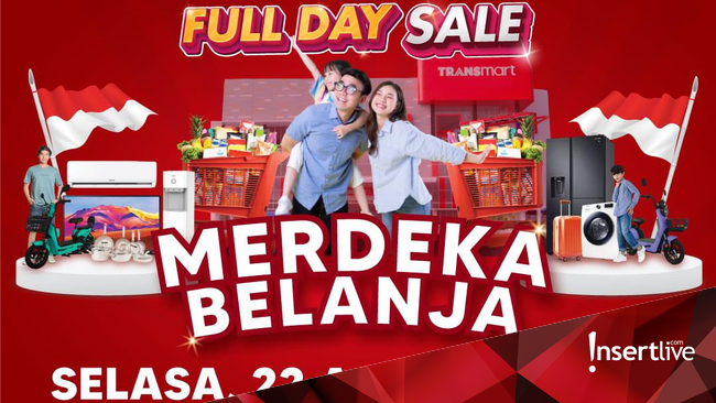Transmart Full Day Sale Jual Sepeda hingga Koper Murah