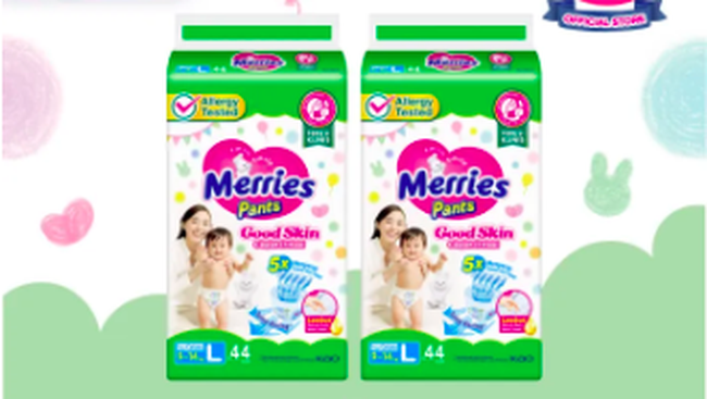 Review Merries Good Skin Pants Popok Bayi, Lembut dan Daya Serap Tinggi