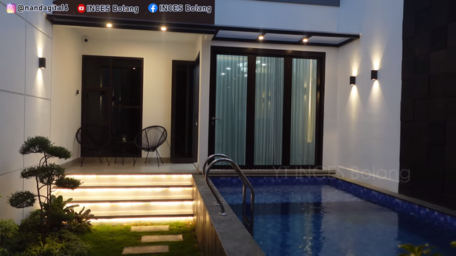 7 Potret Rumah Eks Artis FTV Nanda Gita di Depok, Dilengkapi Kolam Renang - Foto 1