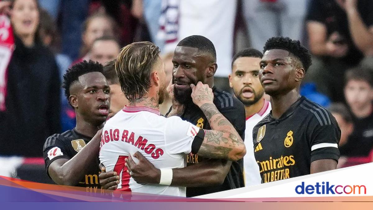 Ini yang Sergio Ramos Ucapkan Saat Cubit Pipi Ruediger