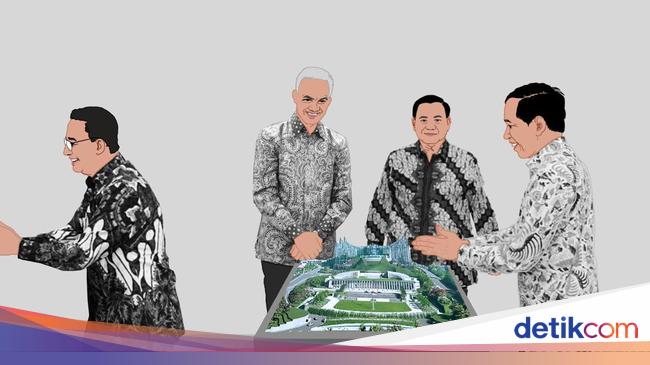 Main Dua Kaki Anies di IKN
