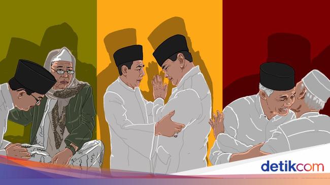 Menyorot Tradisi Sowan Kiai Para Capres